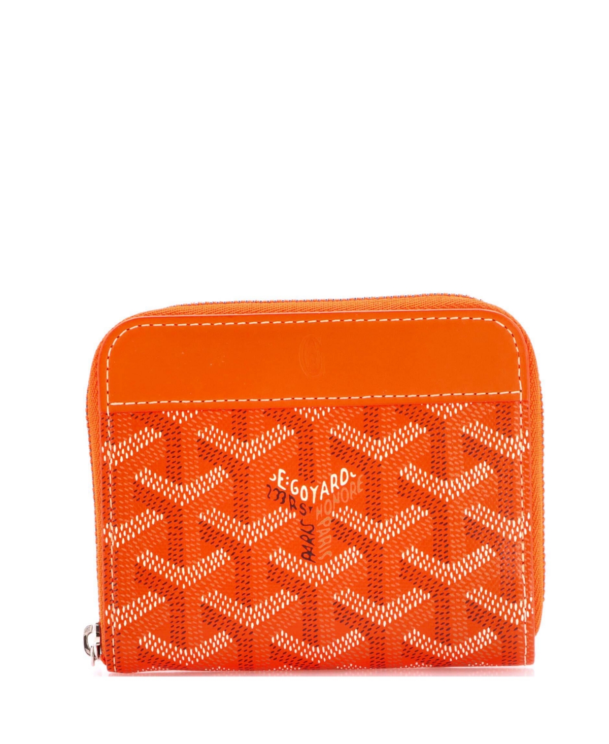 Click here for Pre-Owned Goyard Pm Matignon Zip Wallet Coated Can... prices