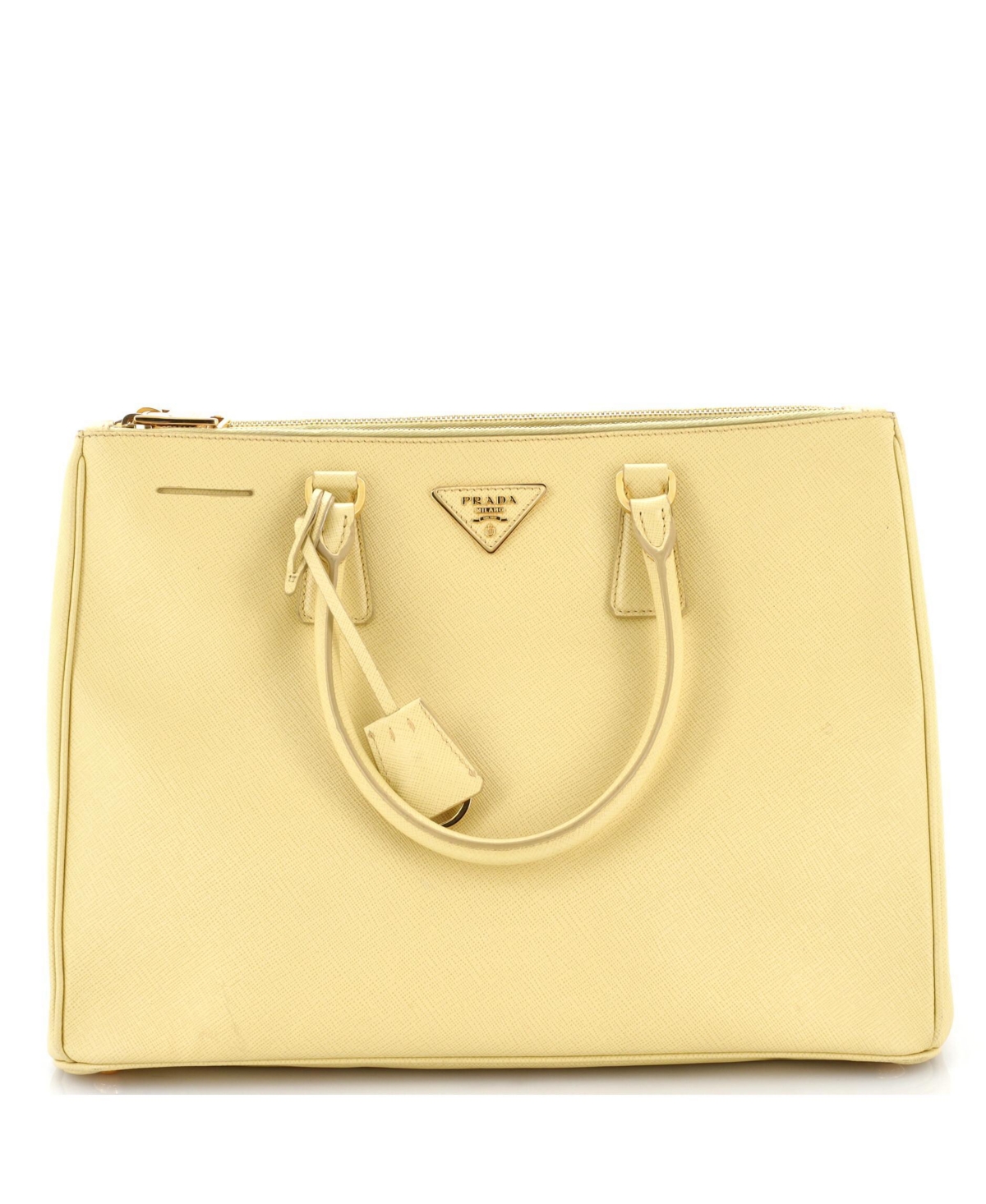 Click here for Pre-Owned Prada Large Double Zip Lux Tote Saffiano... prices