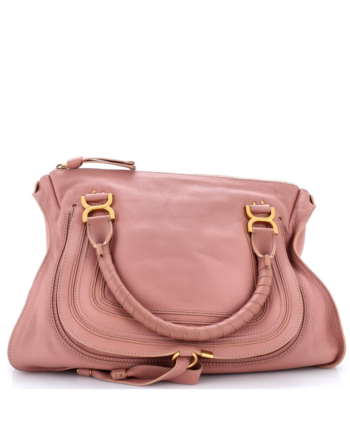 Click here for Pre-Owned Chloe Large Marcie Shoulder Bag Leather... prices