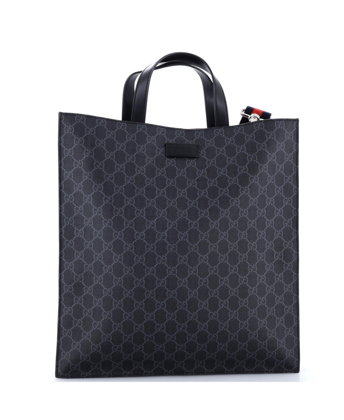 Click here for Pre-Owned Gucci Tall Convertible Soft Open Tote Gg... prices