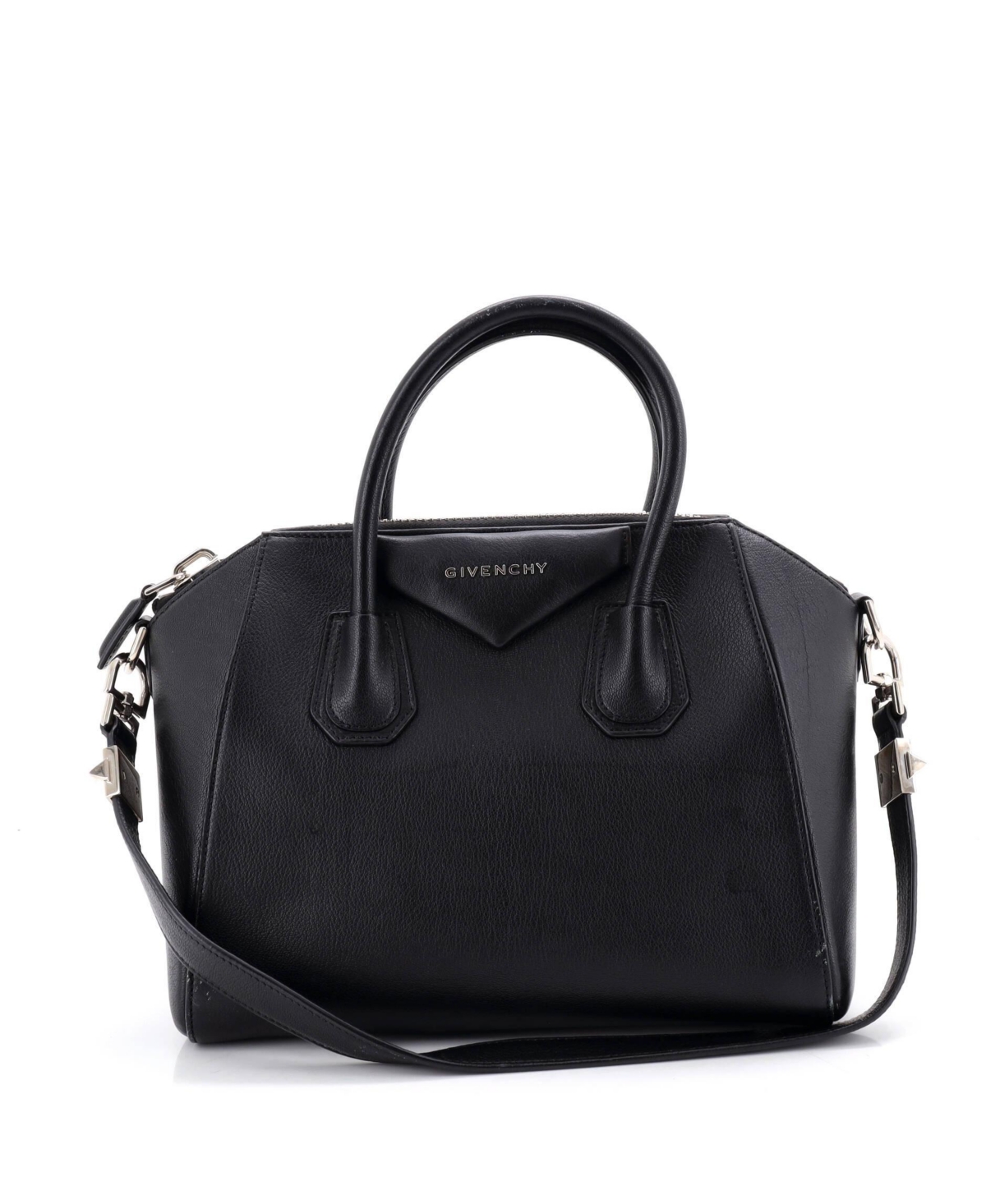 Click here for Pre-Owned Givenchy Small Antigona Bag Leather - Bl... prices