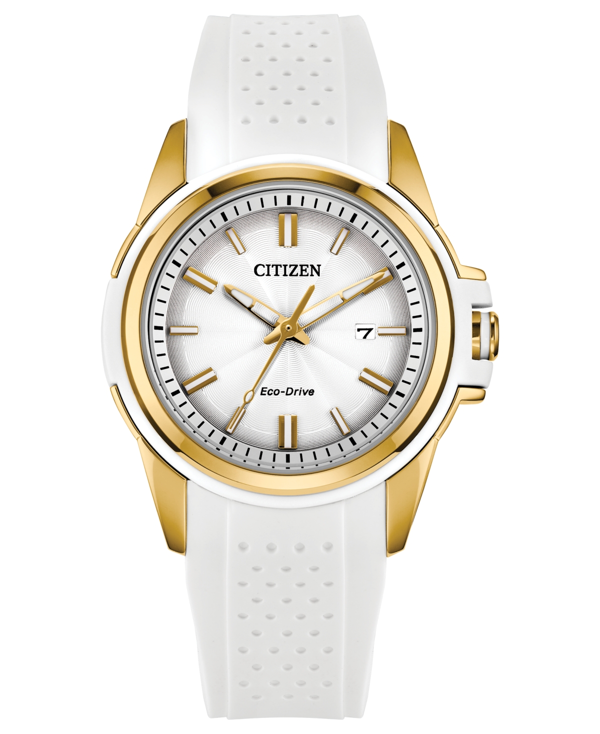 Click here for Citizen Womens Veya White Silicone Strap Watch 33.... prices