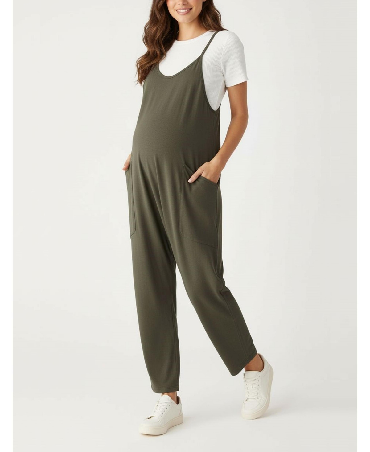 Click here for Motherhood Maternity Womens Sleeveless Relaxed Fit... prices