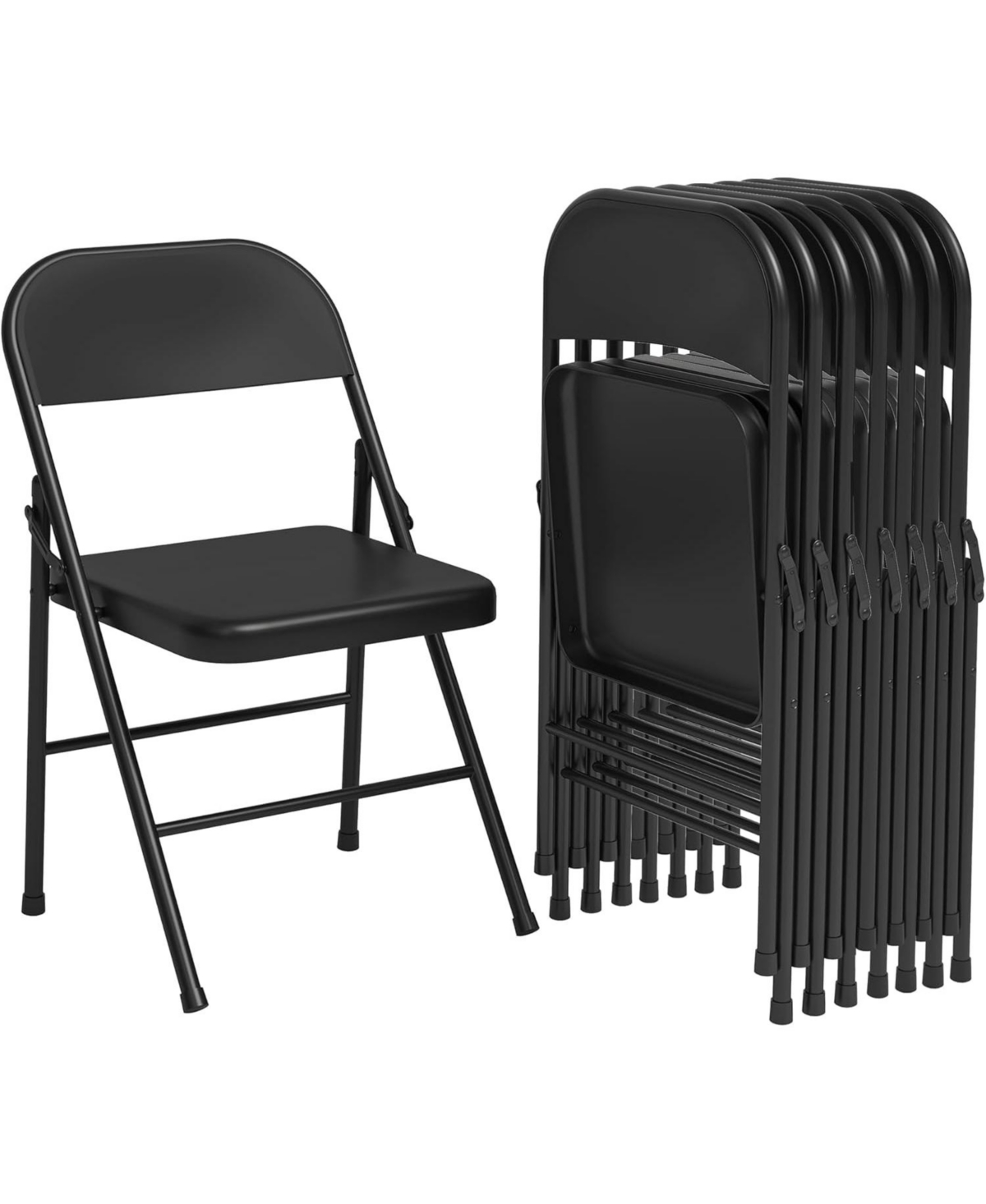 Click here for gaomon 8 Pack All-Steel Folding Chairs with Backre... prices