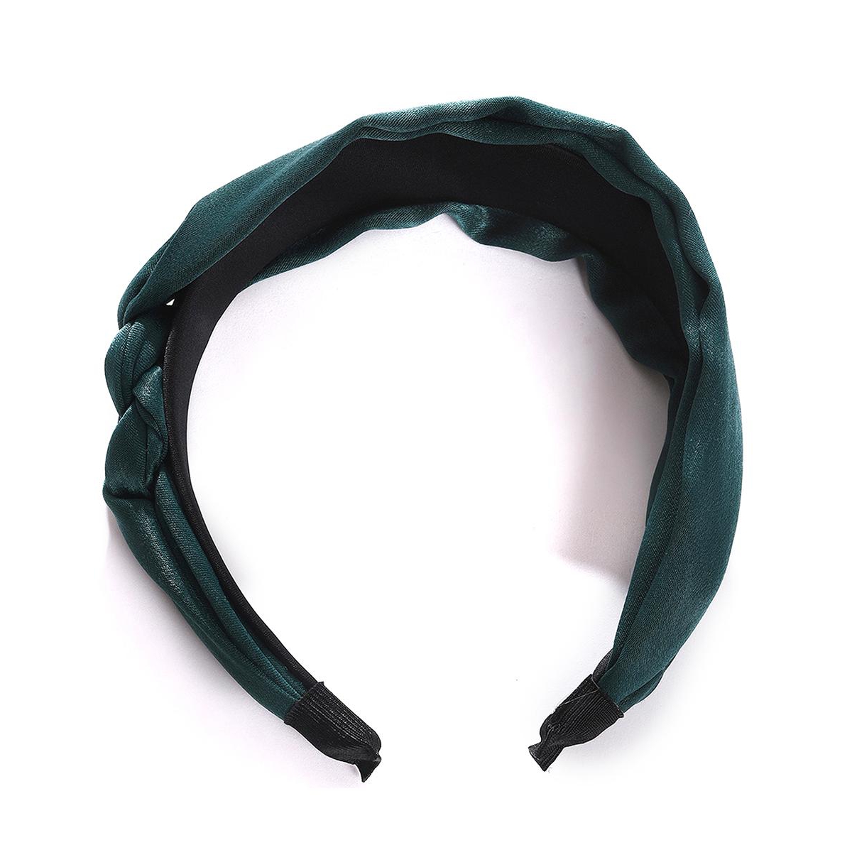 Click here for Sohi Womens Braided Hair Band - Green prices
