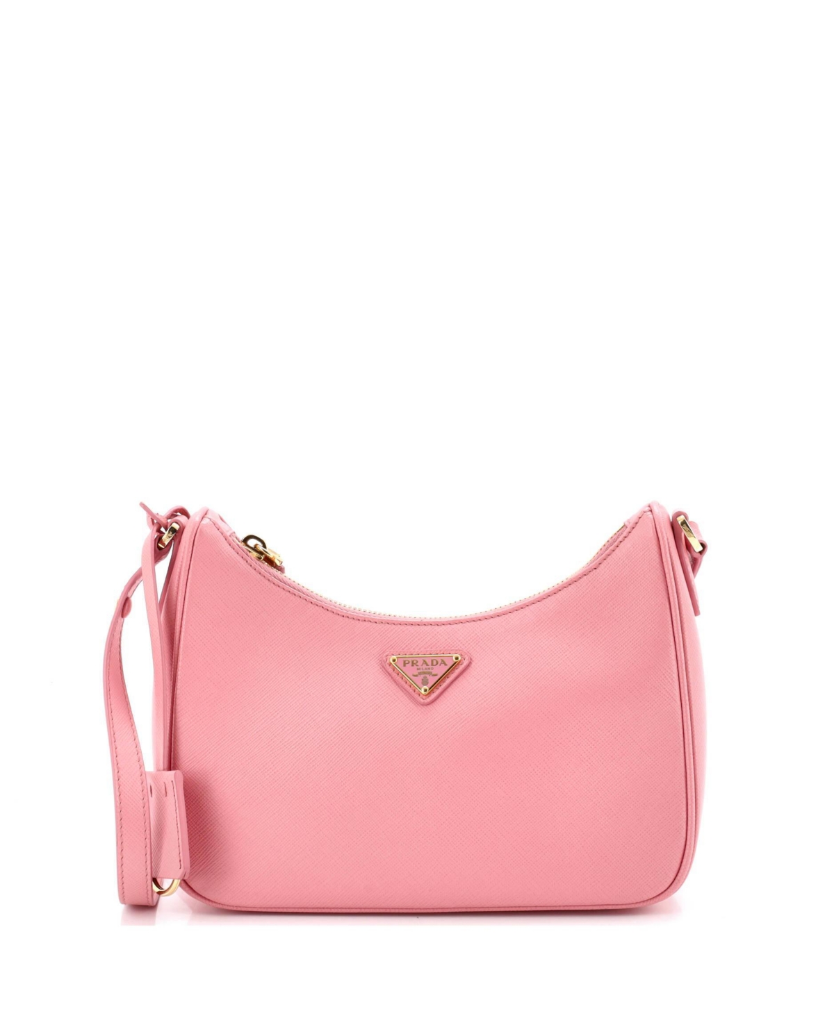 Click here for Pre-Owned Prada Mini Re-Edition Hobo Saffiano Leat... prices