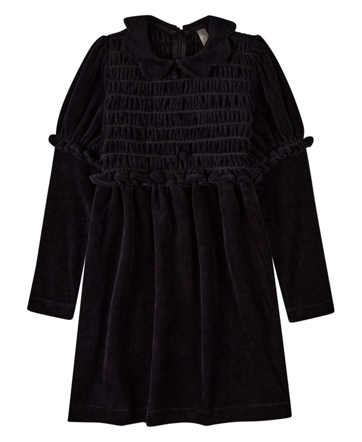 Click here for MeMoi Big Girls 8- 10 Cotton-Rich Velour Smocked B... prices