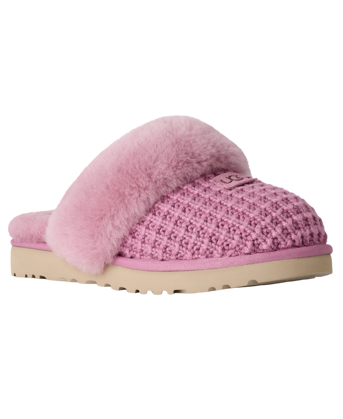 Click here for Ugg Womens Cozy Faux-Shearling Slippers - Dusty Or... prices