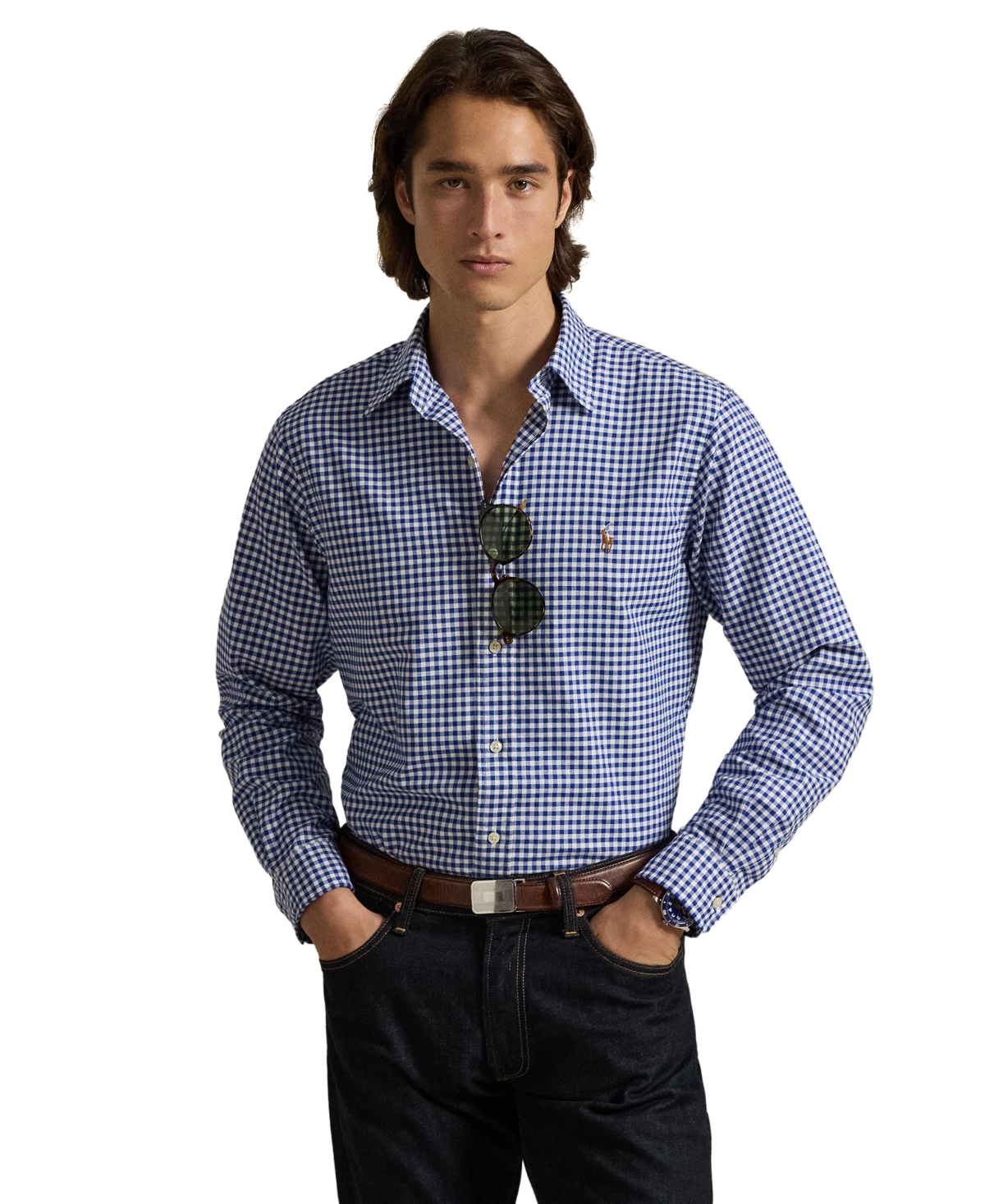 Click here for Polo Ralph Lauren Mens Classic Fit Long Sleeve Oxf... prices