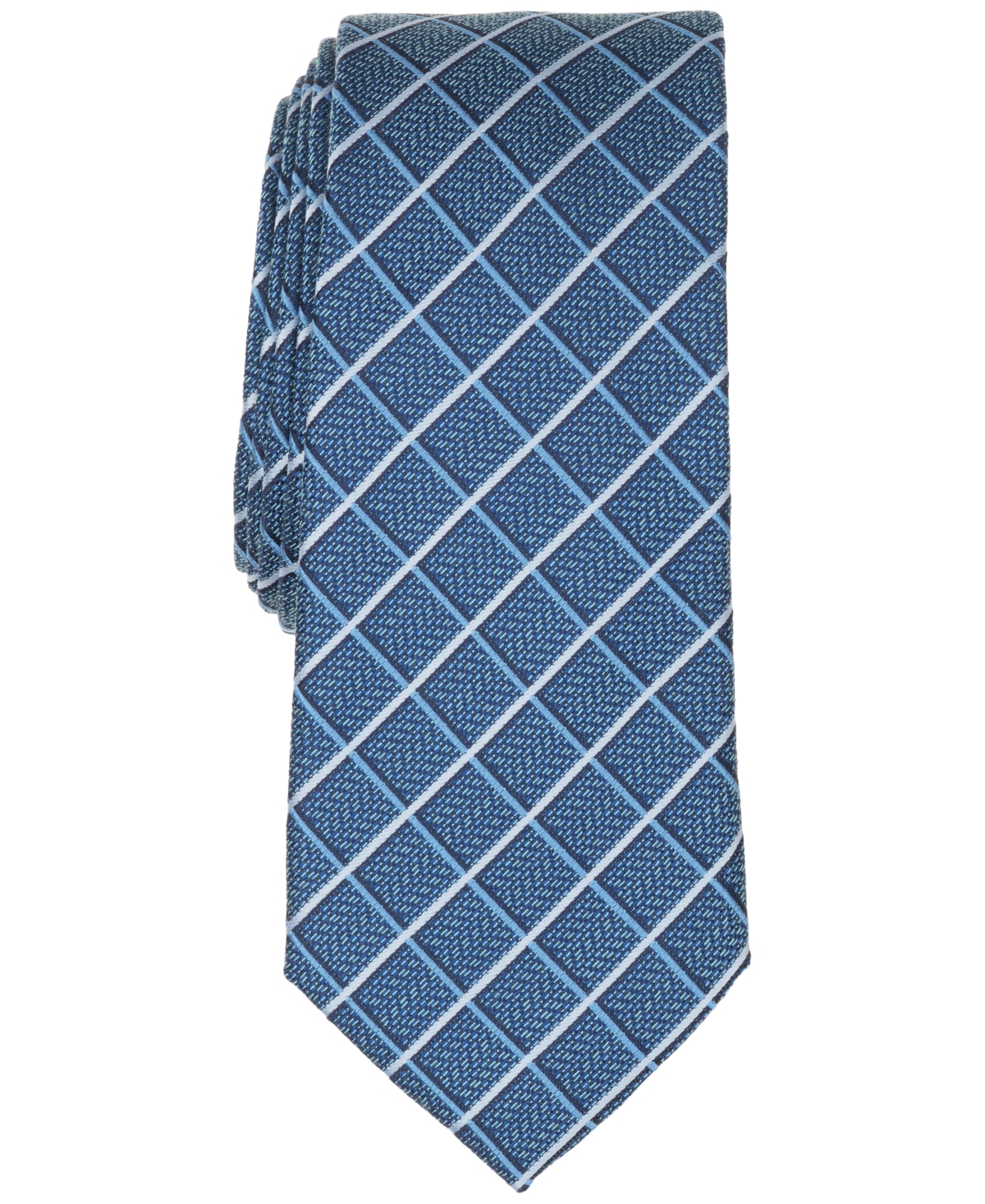 Click here for Alfani Mens North Grid Tie  Macys Exclusive - Coba... prices