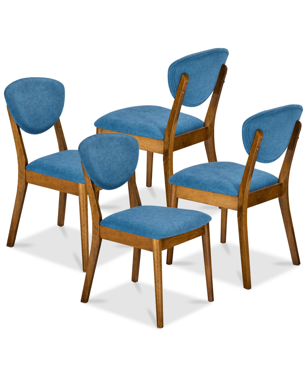 Click here for Best Choice Products Set of 4 Wooden Dining Chairs... prices