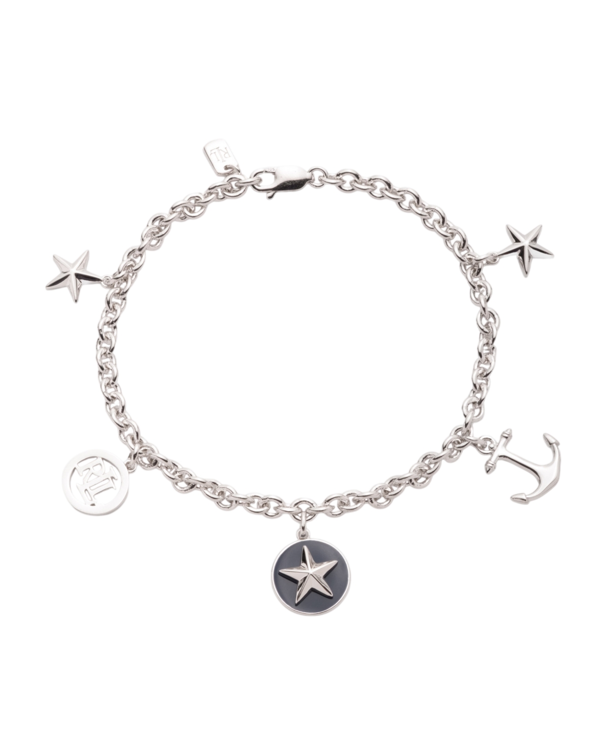 Click here for Lauren Ralph Lauren Sterling Silver Chain Bracelet... prices
