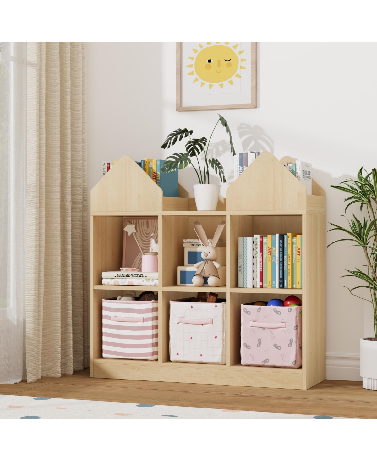 Click here for gaomon toy storage organizer with book racks and o... prices