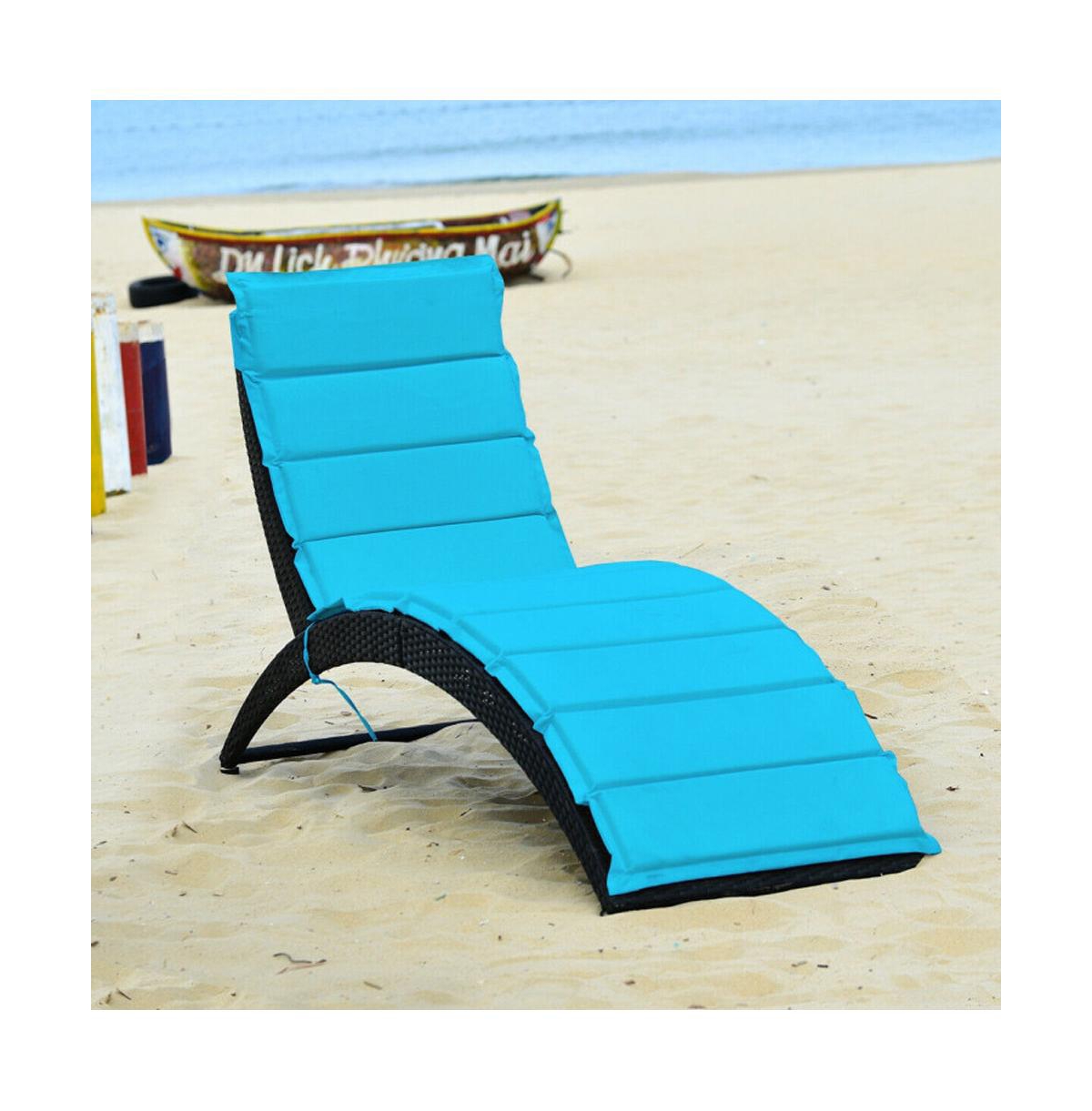 Click here for Boyel Living Folding Patio Rattan Portable Lounge... prices