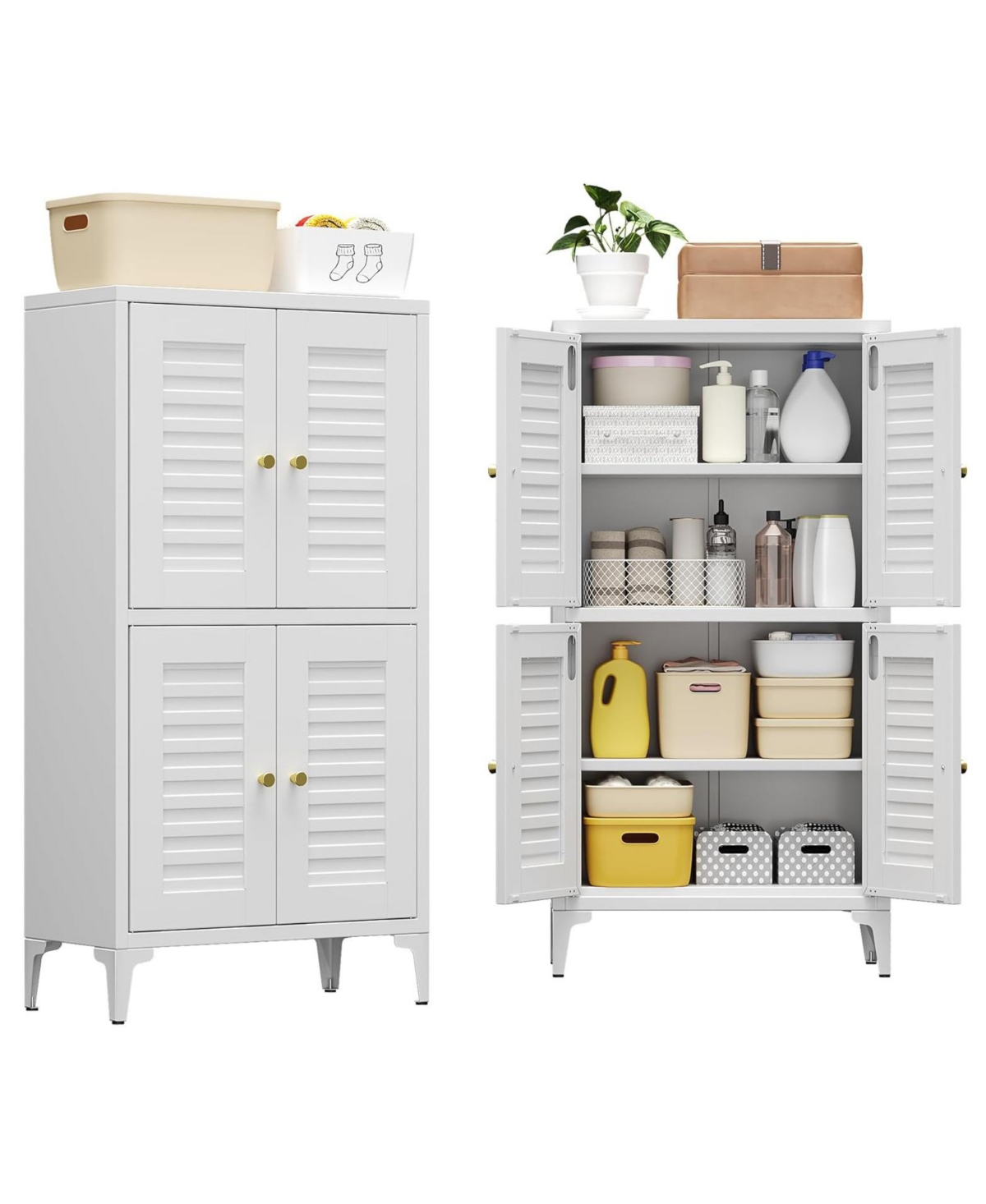 Click here for Boyel Living 46 Small Bathroom Storage Cabinet wit... prices