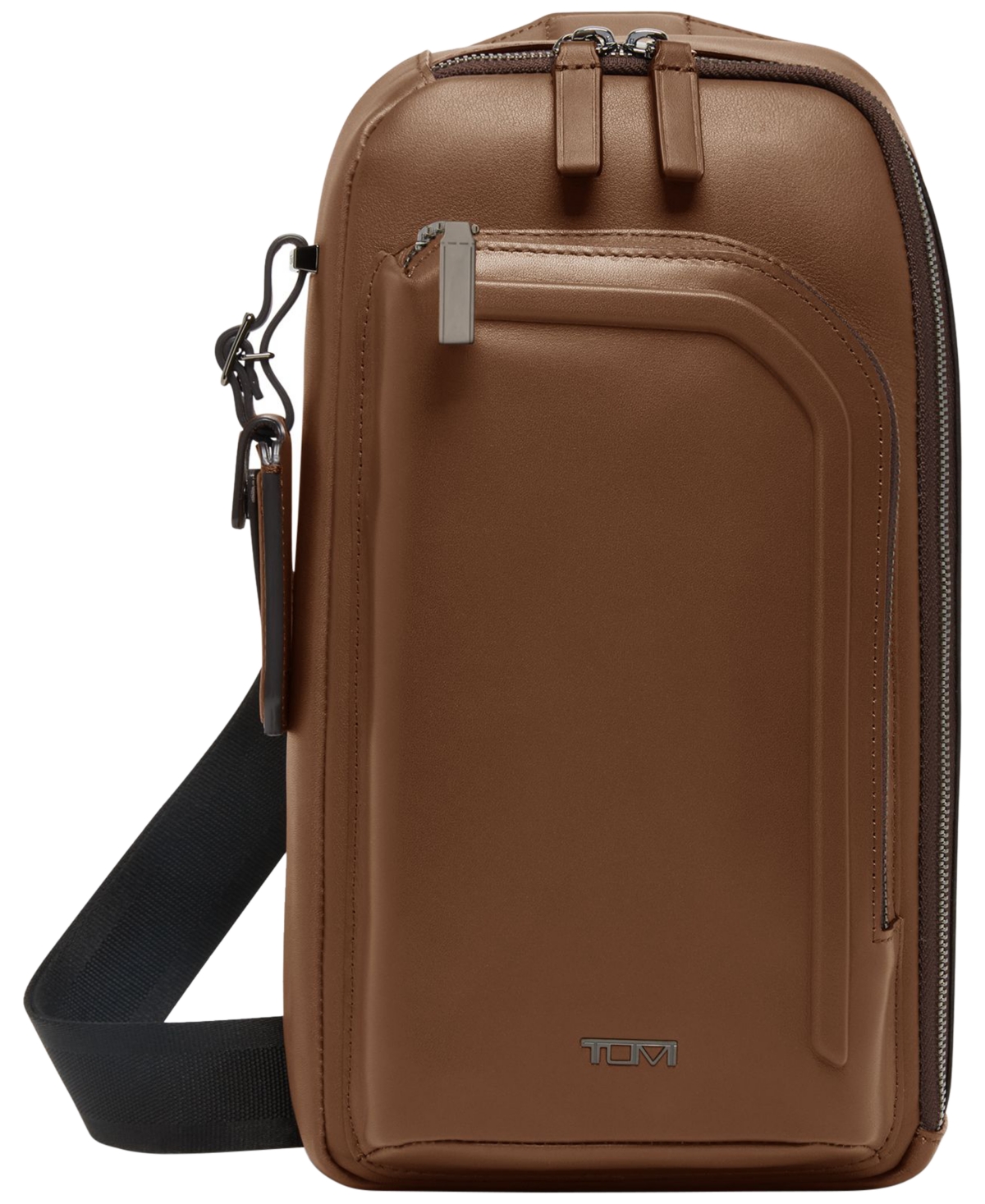 Click here for Tumi Mens Gregory Sling Bag - Cognac Bombe prices