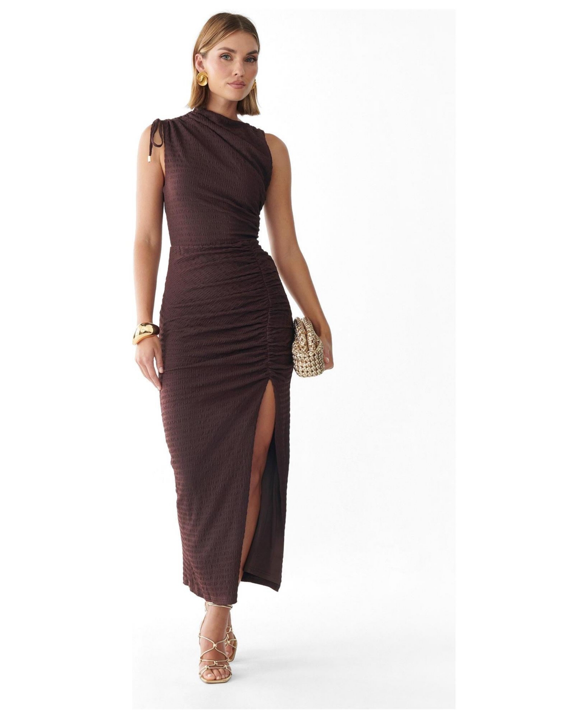 Click here for St Mrlo Womens Tina Dress - Chocolate prices