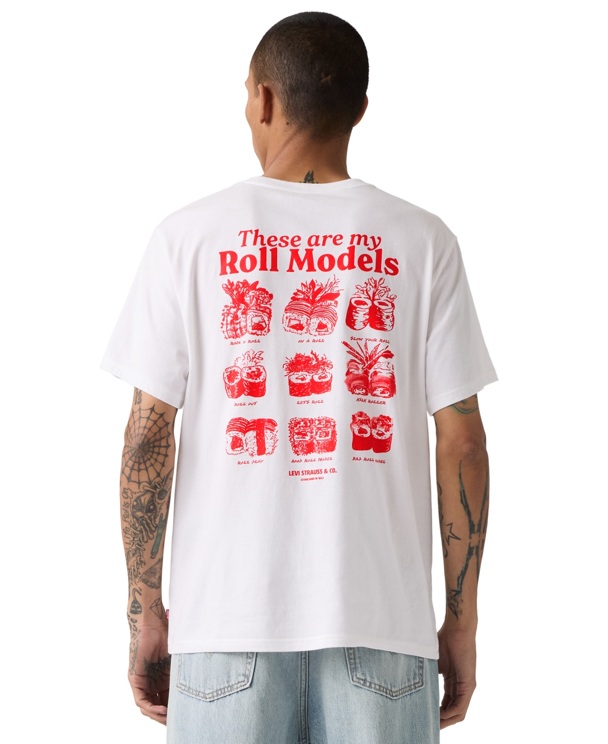 Click here for Levis Premium Mens Relaxed-Fit Logo Graphic T-Shir... prices
