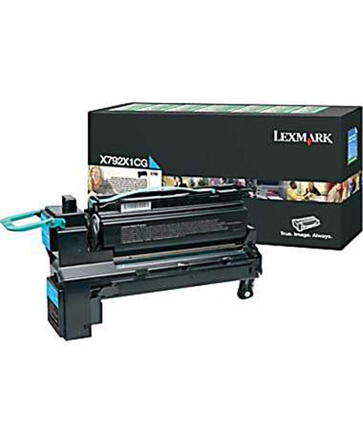 Click here for Lexmark X792X1CG Cyan Toner Cartridge for X792 Ser... prices