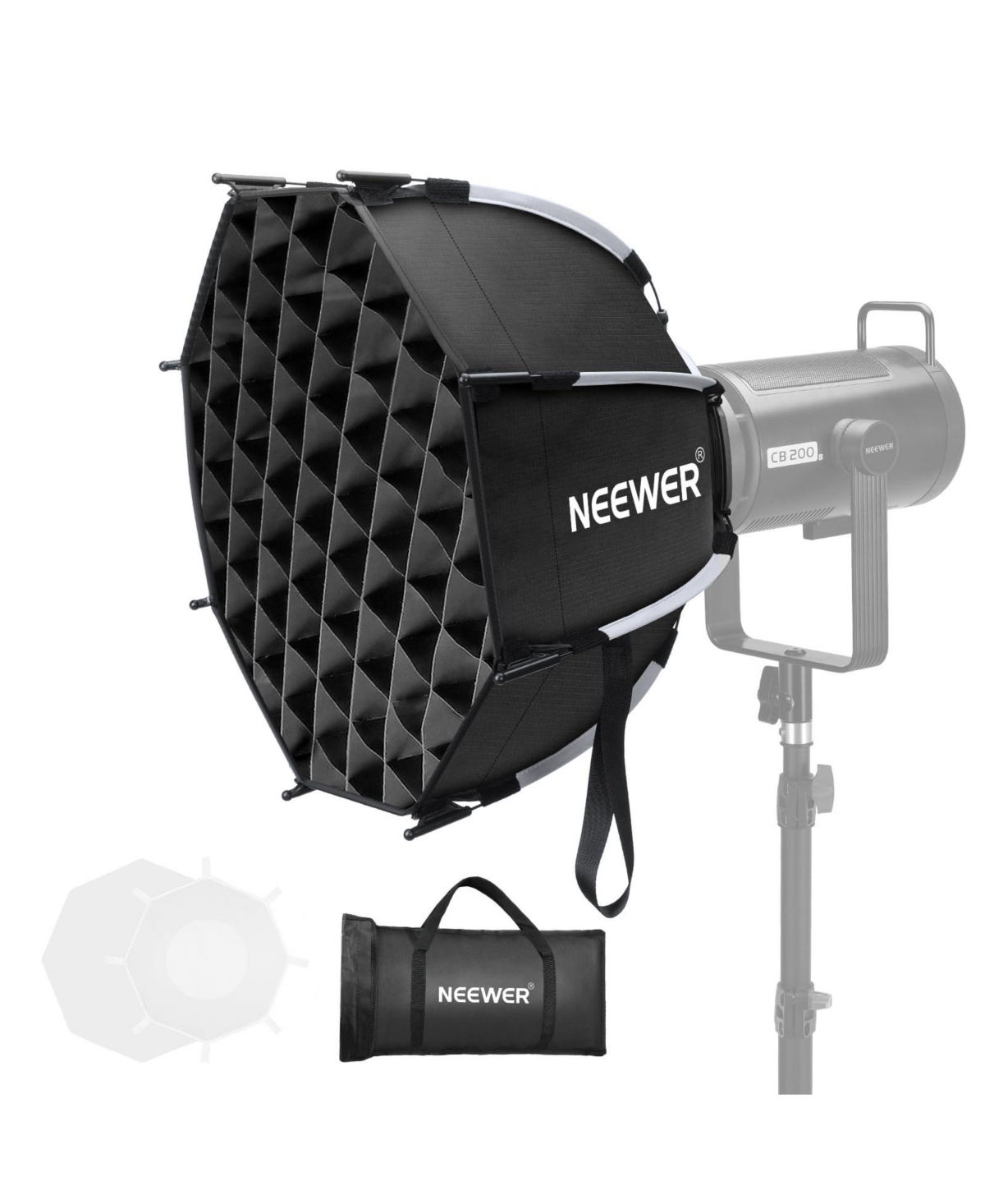 Click here for Neewer NS45P Softbox for Aputure 120d Godox SL60w prices