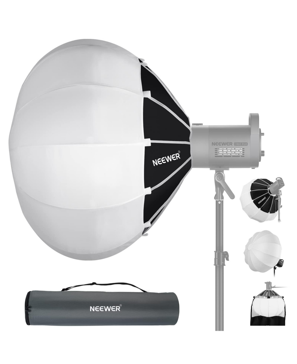 Click here for Neewer NS90L Softbox with 90cm  60x for Aputure 60... prices