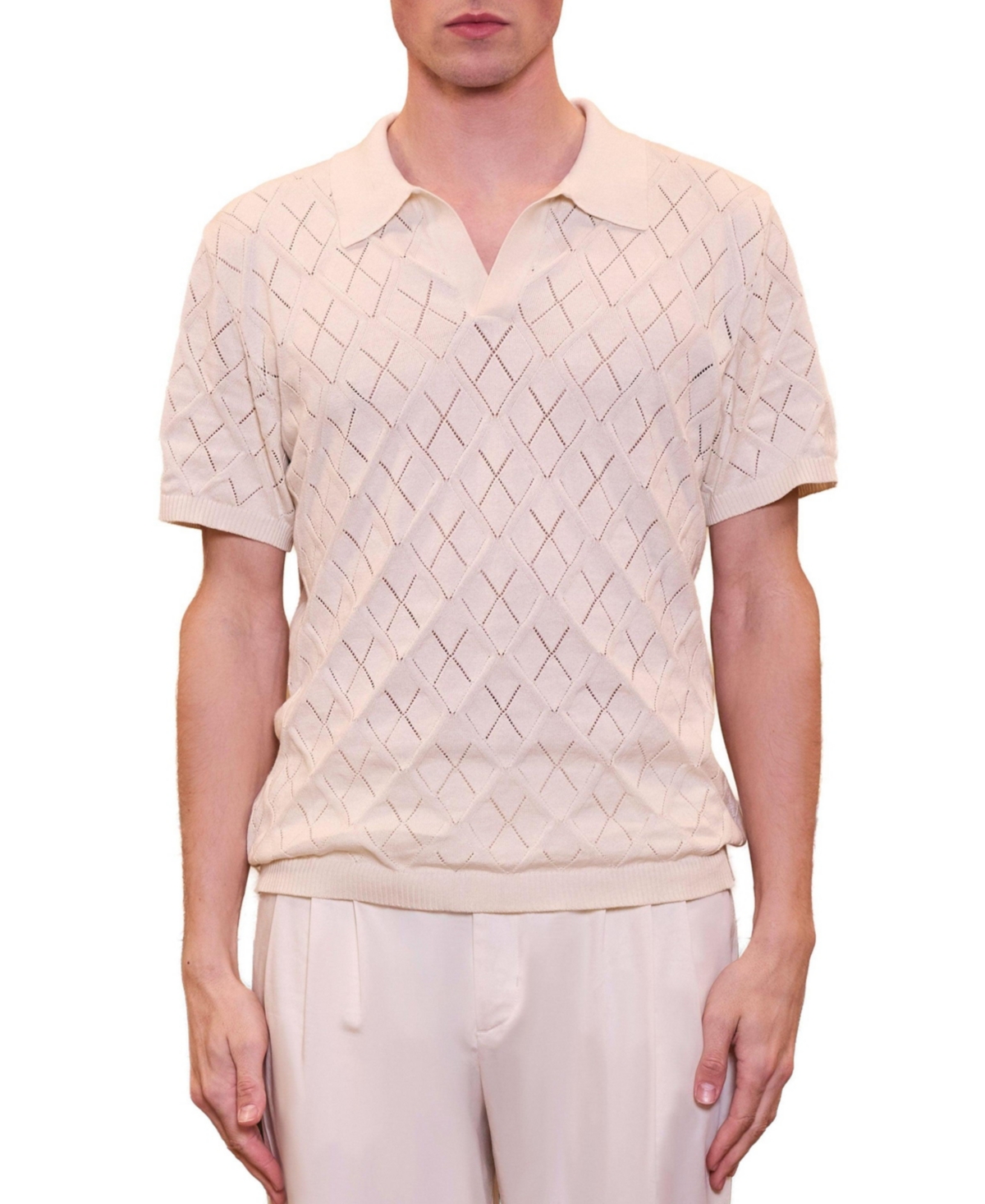 Click here for Pcfg Mens Daydreamers Short Sleeve Knit Polo T-Shi... prices