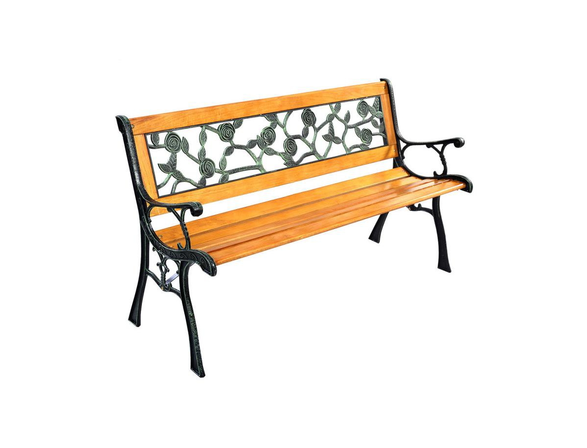 Click here for Mondawe Patio Park Garden Porch Chair Bench - Brow... prices