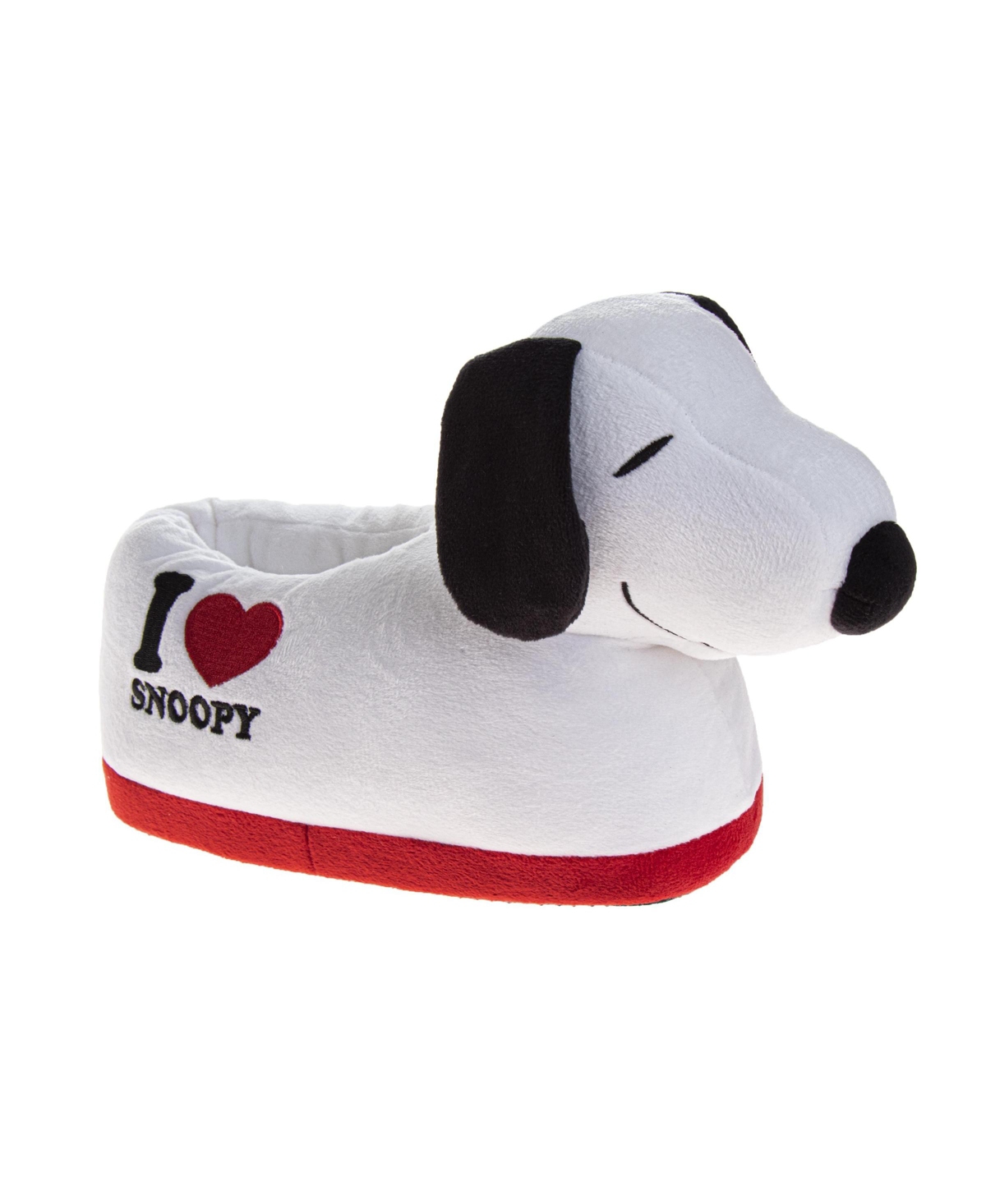 Click here for Snoopy Toddler Girls (5 7 9) Plush 3D Slippers - W... prices
