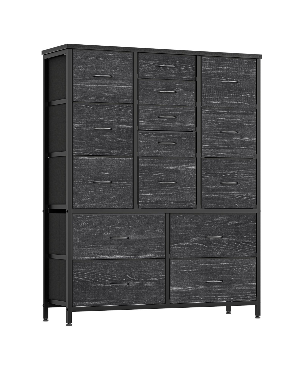 Click here for gaomon 15 Drawer Dresser with Wood Tabletop and Me... prices