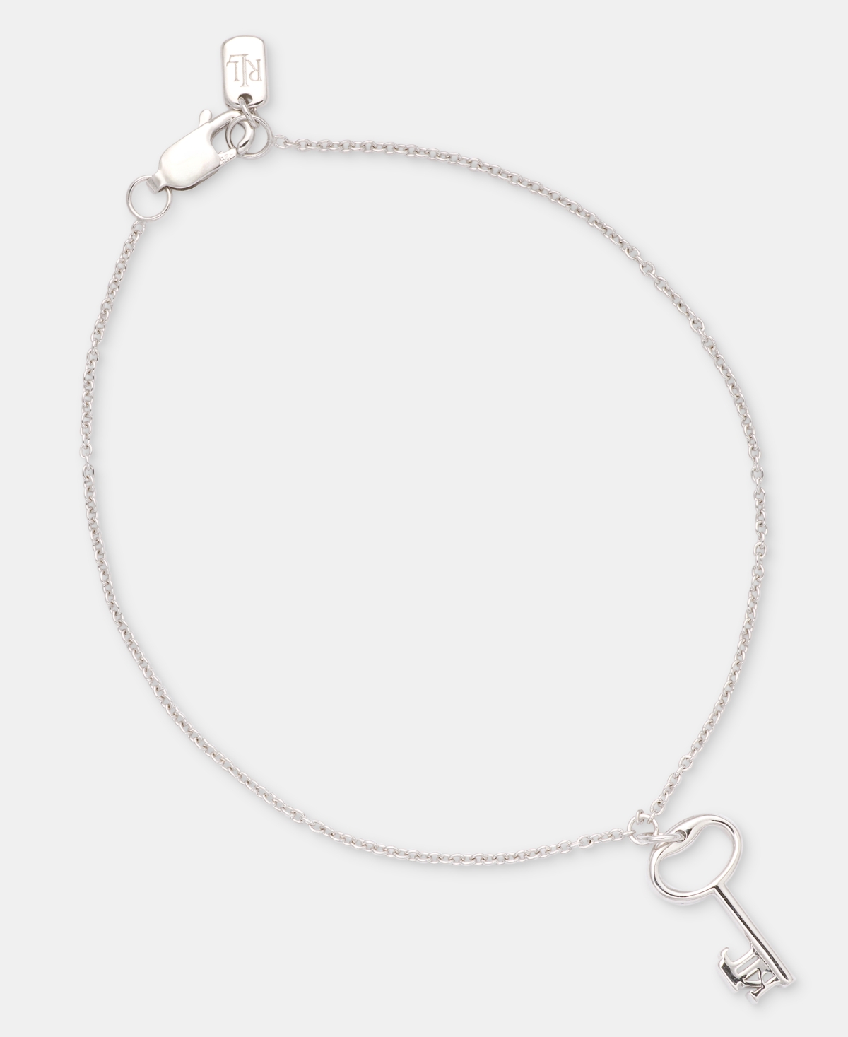 Click here for Lauren Ralph Lauren Logo Key Flex Bracelet - Silve... prices
