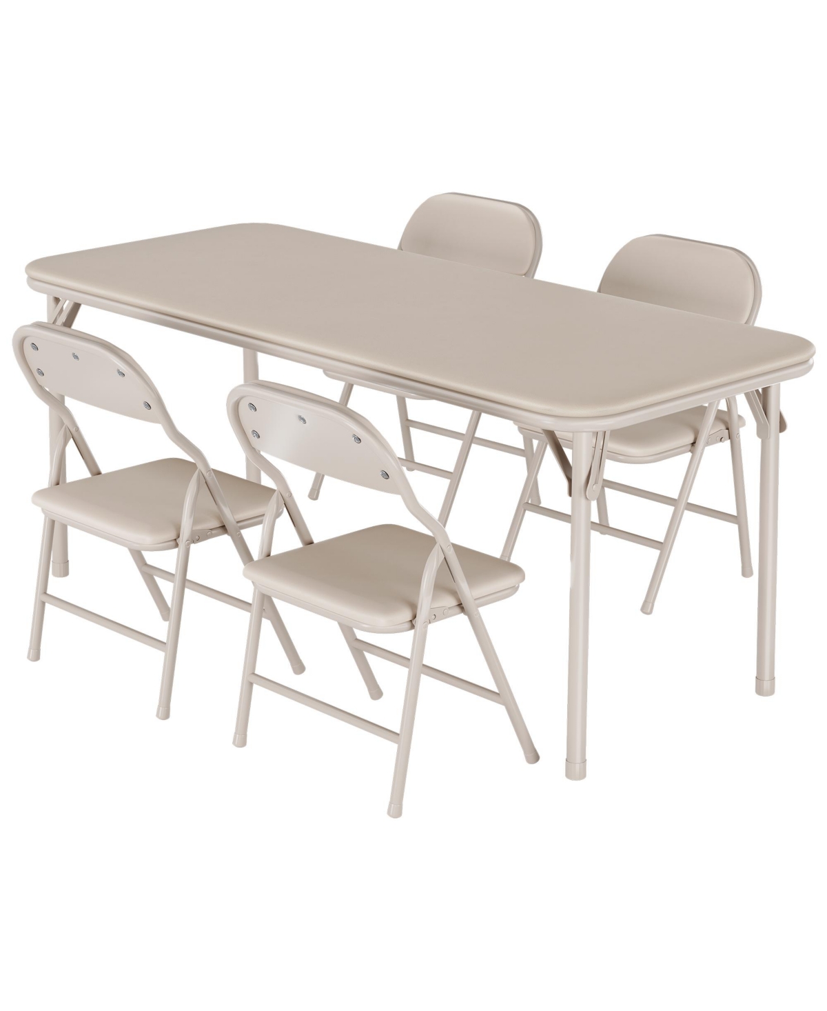 Click here for homfan 5 Piece Folding Kids Table and Chairs Set... prices