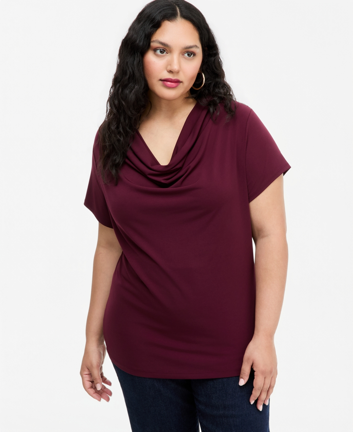Click here for I.n.c. International Concepts Plus Size Cowl-Neck... prices