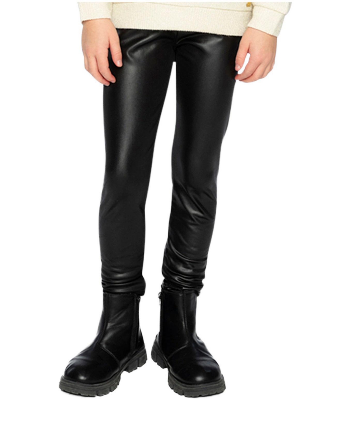 Click here for Deux par Deux Toddler Girls (2T-5T) Faux Leather L... prices