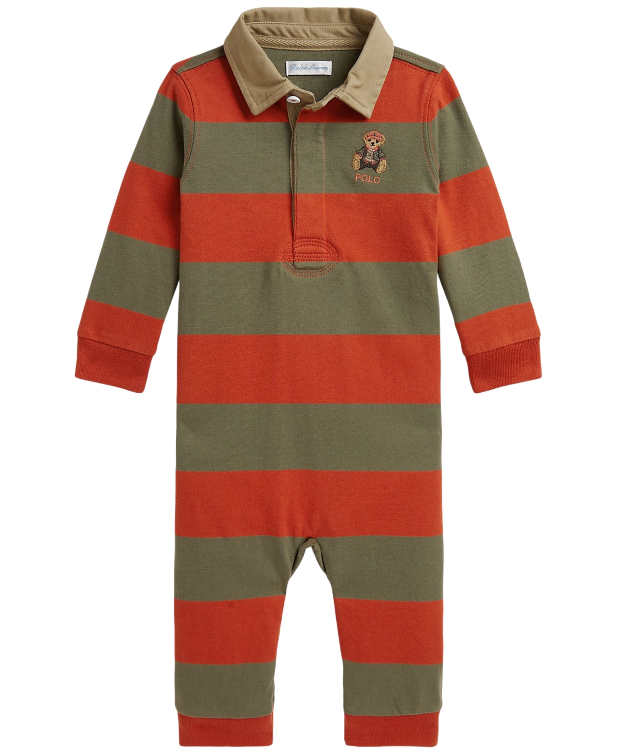 Click here for Polo Ralph Lauren Baby Boys Polo Bear Cotton Rugby... prices