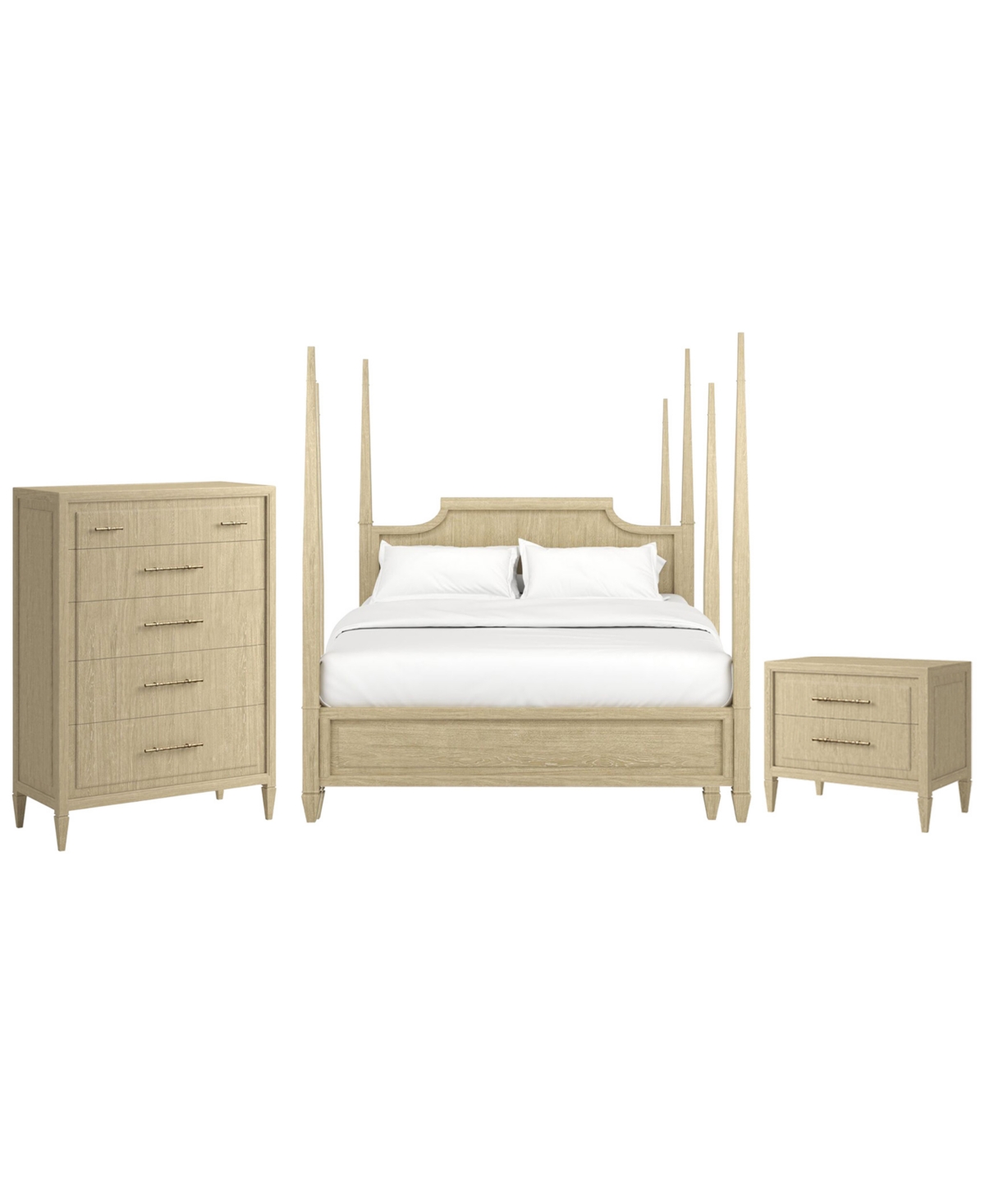 Click here for A.r.t. Furniture Eave 3-Piece King Panel Bedroom S... prices