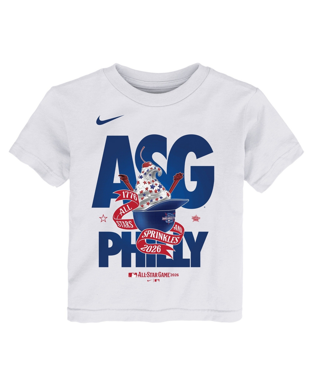 Click here for Nike Toddler White 2026 Mlb All-Star Game T-Shirt... prices