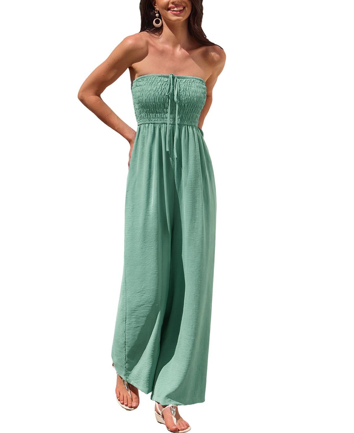 Click here for Cupshe Womens Relaxation Green Jumpsuit - Green prices