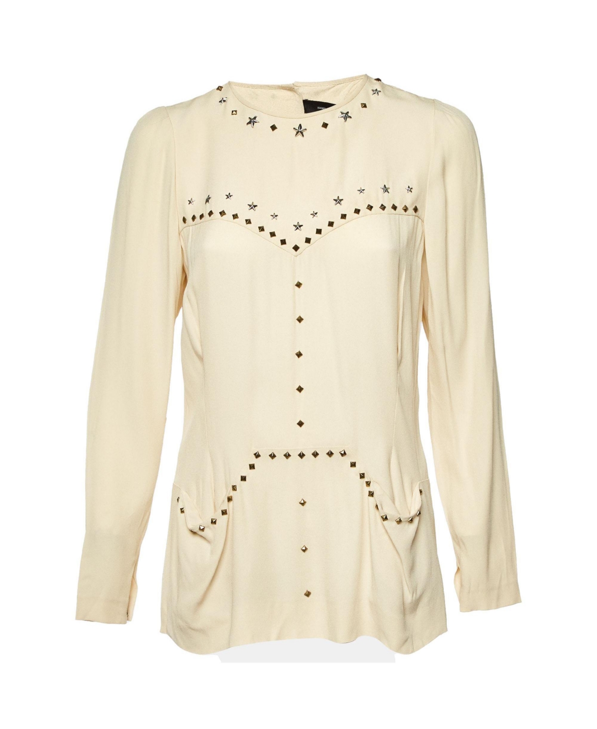 Click here for Pre-Owned Isabel Marant Womens Crepe Studded Long... prices