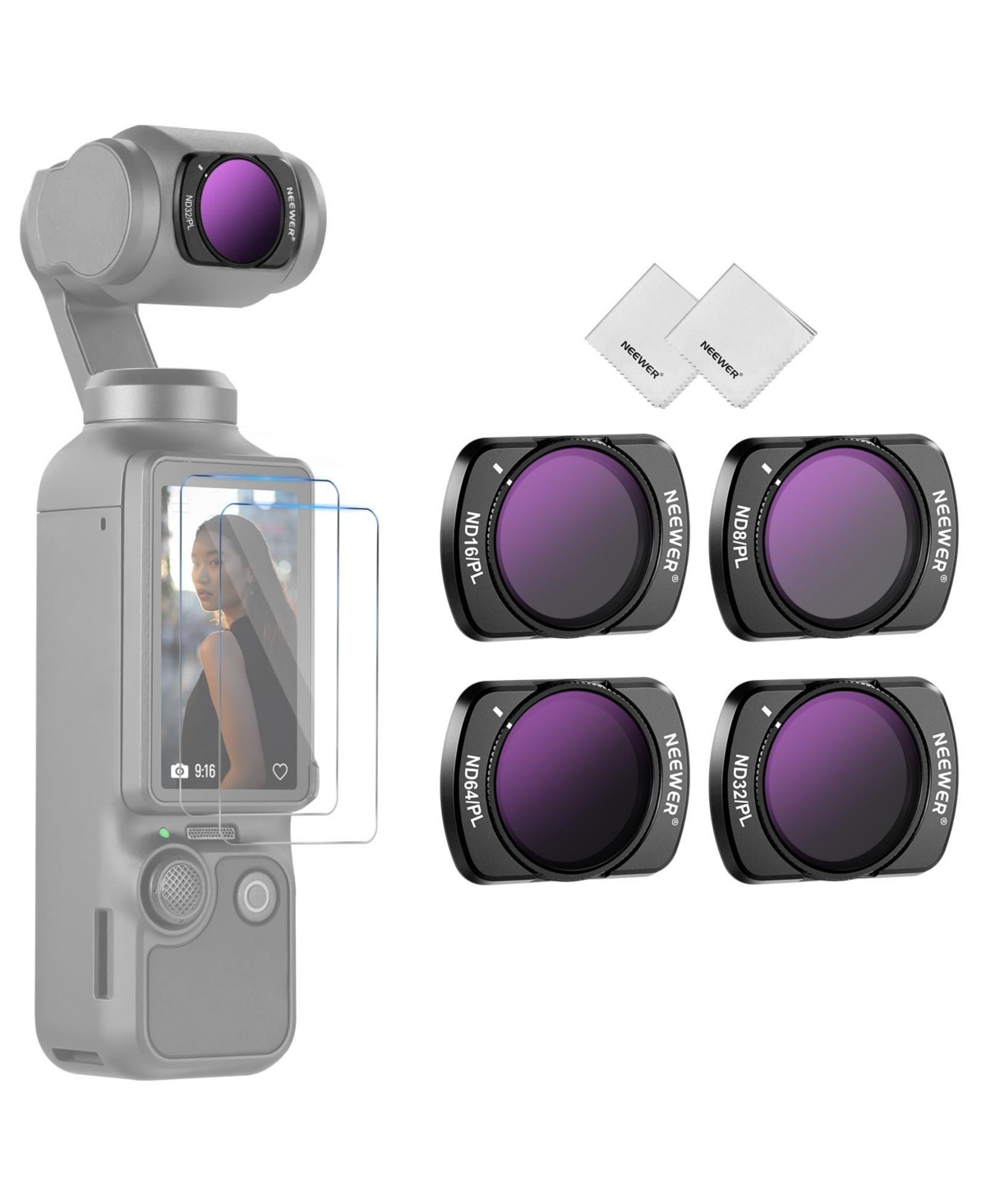 Click here for Neewer ND8 Camera Lens Accessory with ND8  ND16  N... prices