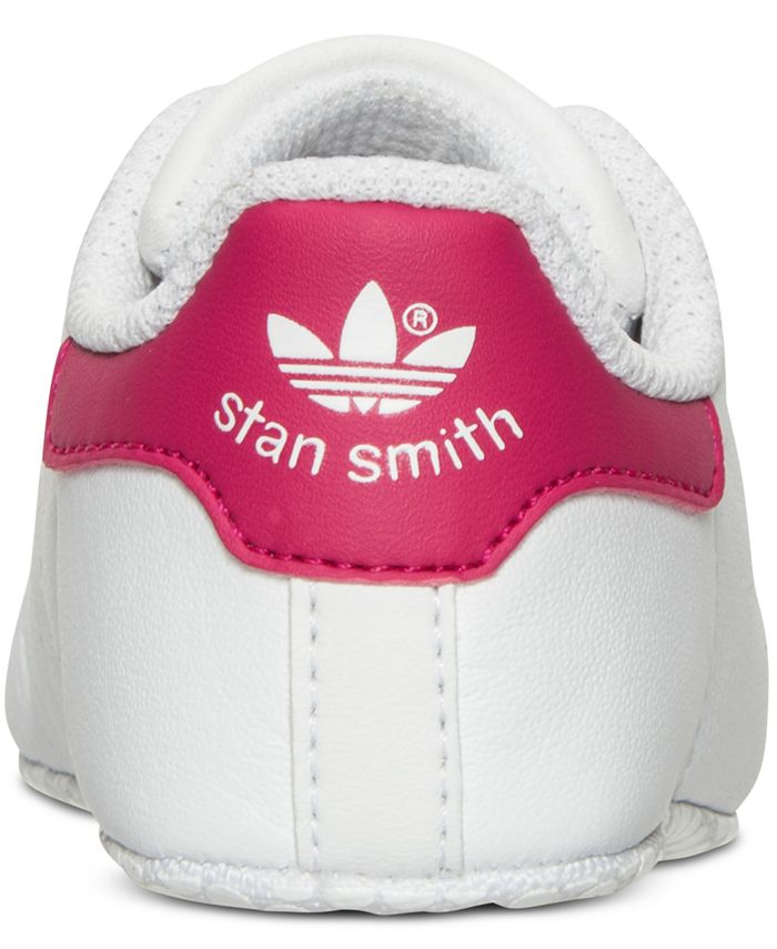 adidas Toddler Girls' Stan Smith Crib Sneakers from Finish Line - Macy's