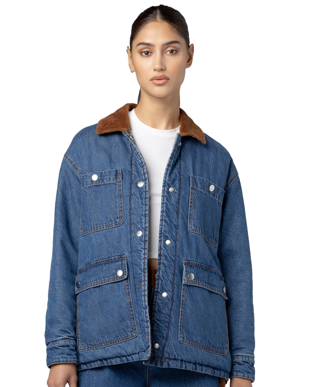Click here for Blank Nyc Womens Sunset Rodeo Collared Reversible... prices
