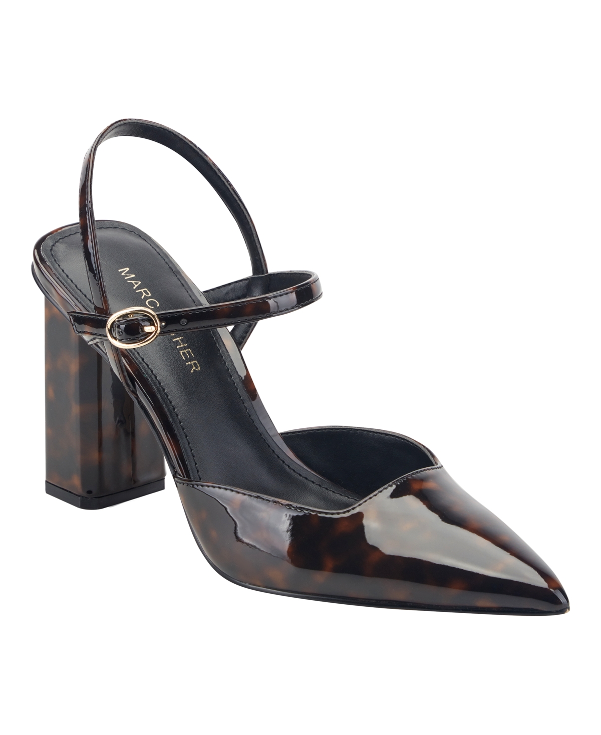 Click here for Marc Fisher Womens Doster Block Heel Pumps - Dark... prices