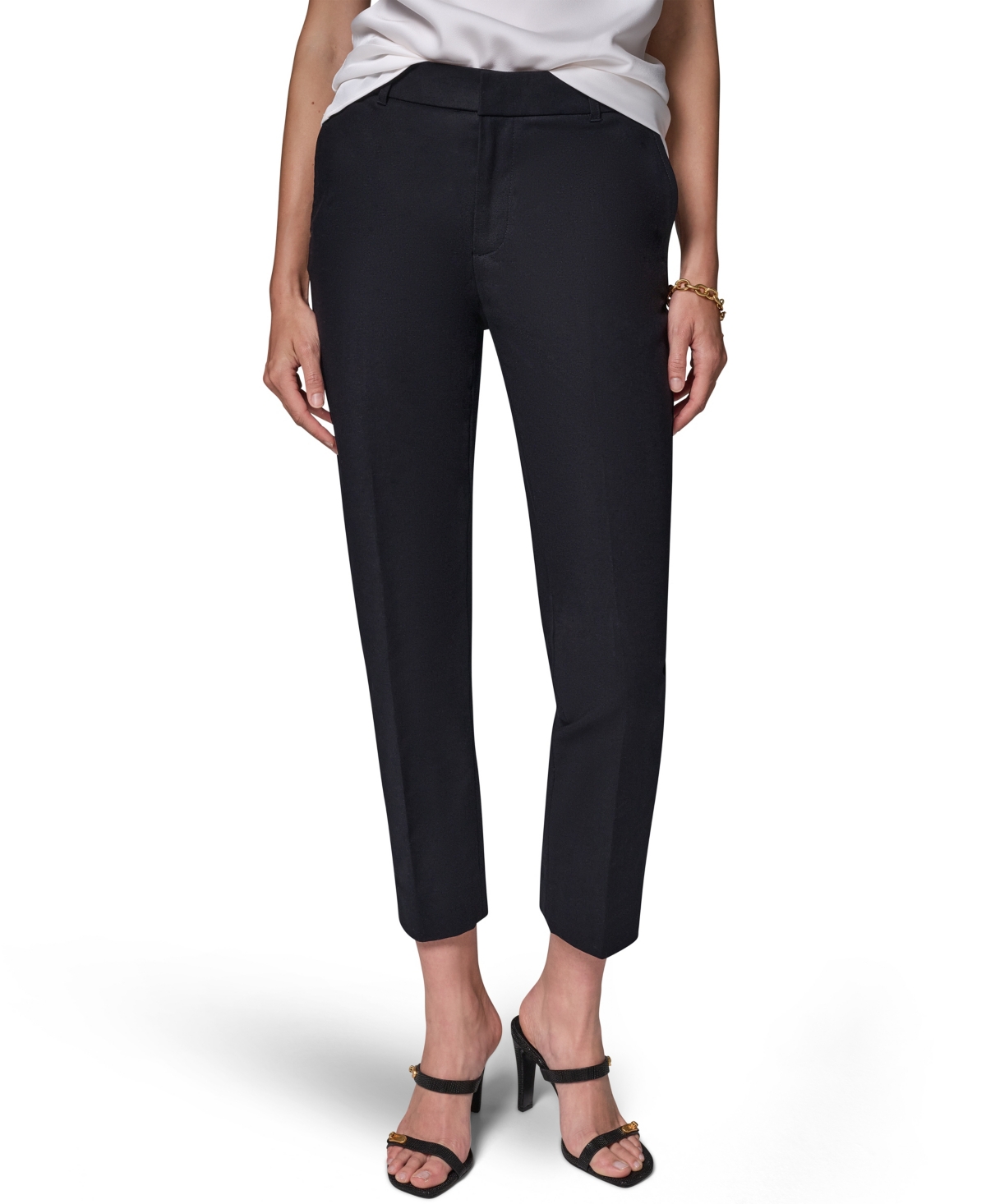 Click here for Donna Karan New York Womens Flat-Front Stretch Dou... prices