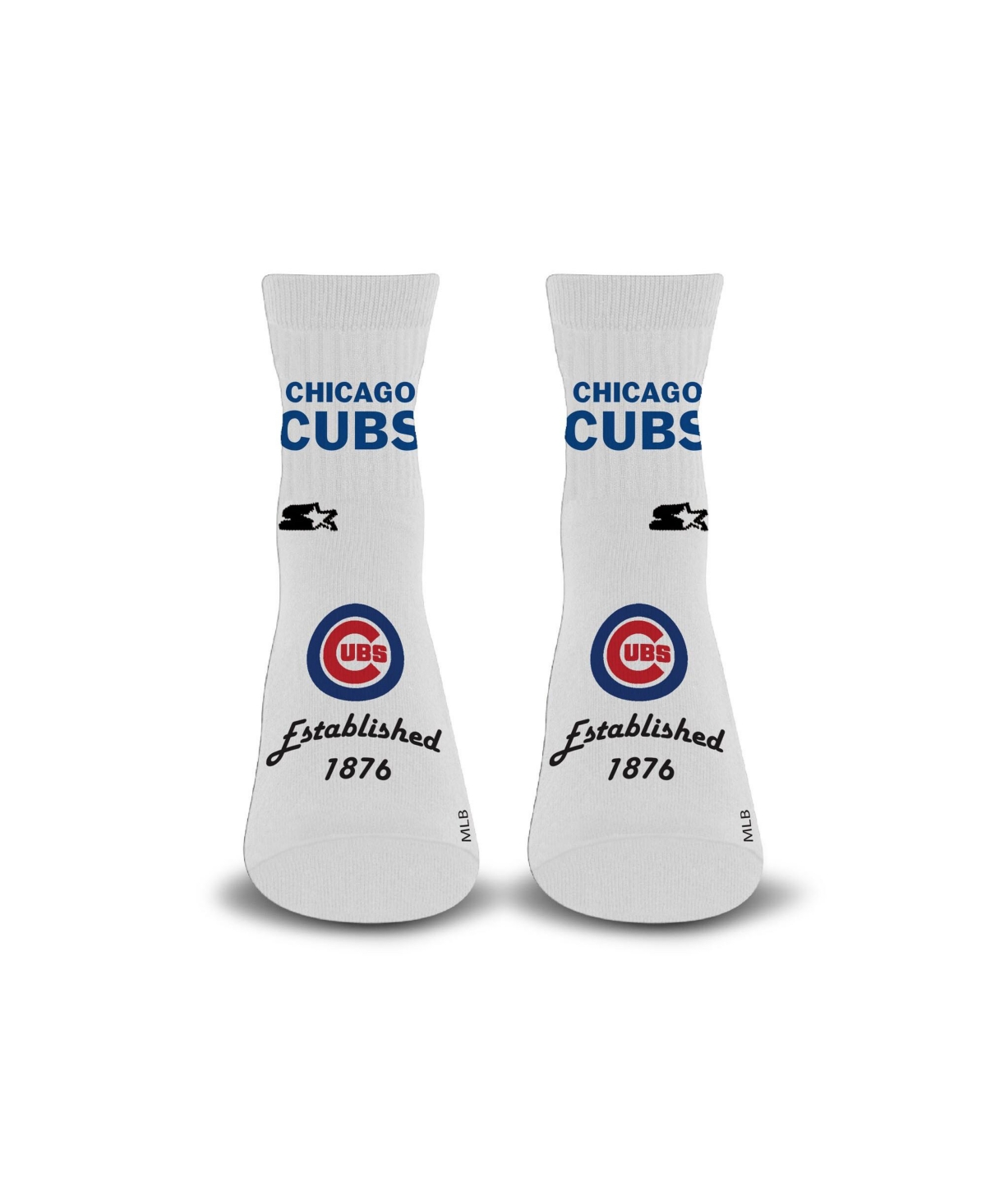 Click here for Starter Mens and Womens White Chicago Cubs Establi... prices