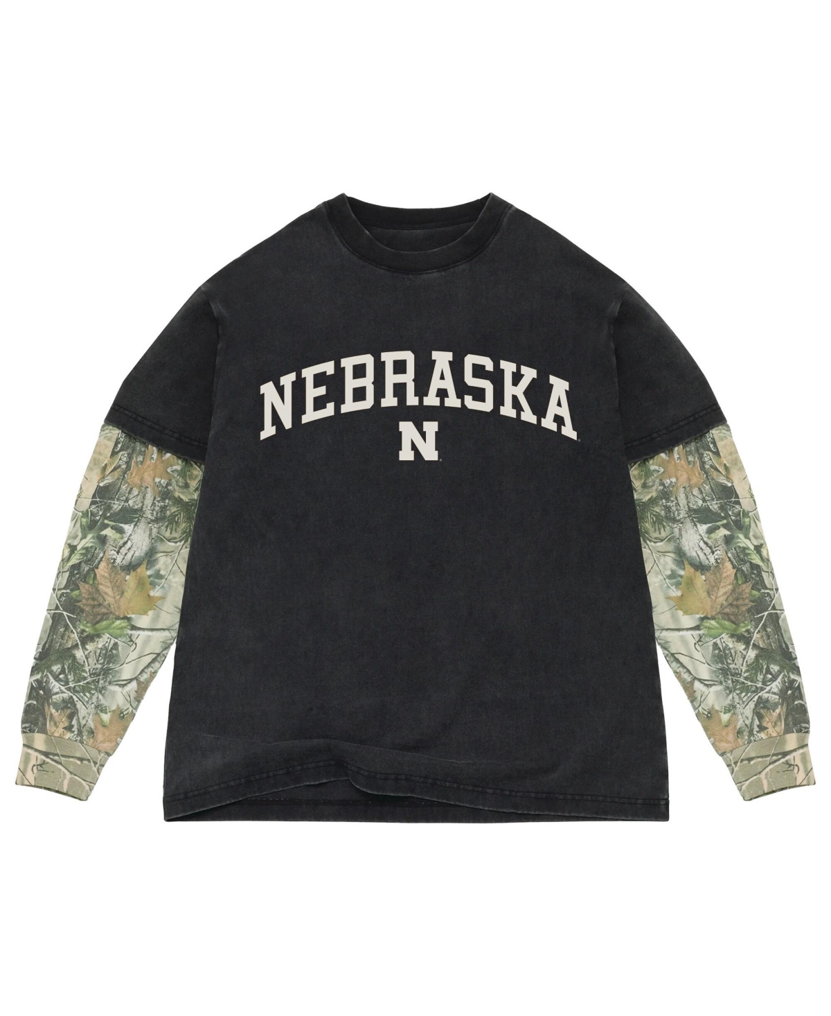 Click here for Uscape Apparel Mens Black/Camo Nebraska Huskers Ba... prices