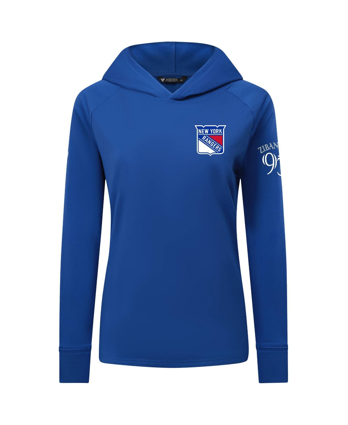 Click here for LevelWear Womens Mika Zibanejad Blue New York Rang... prices