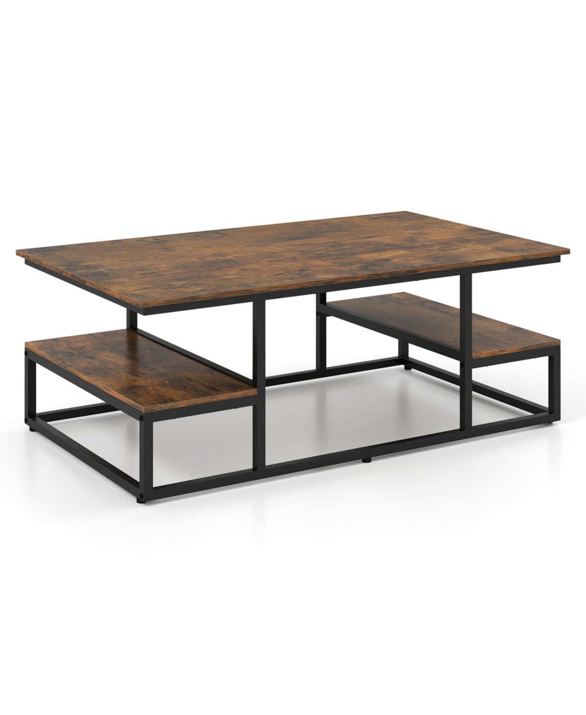 Click here for Slickblue Modern Rectangle Coffee Table with Stora... prices