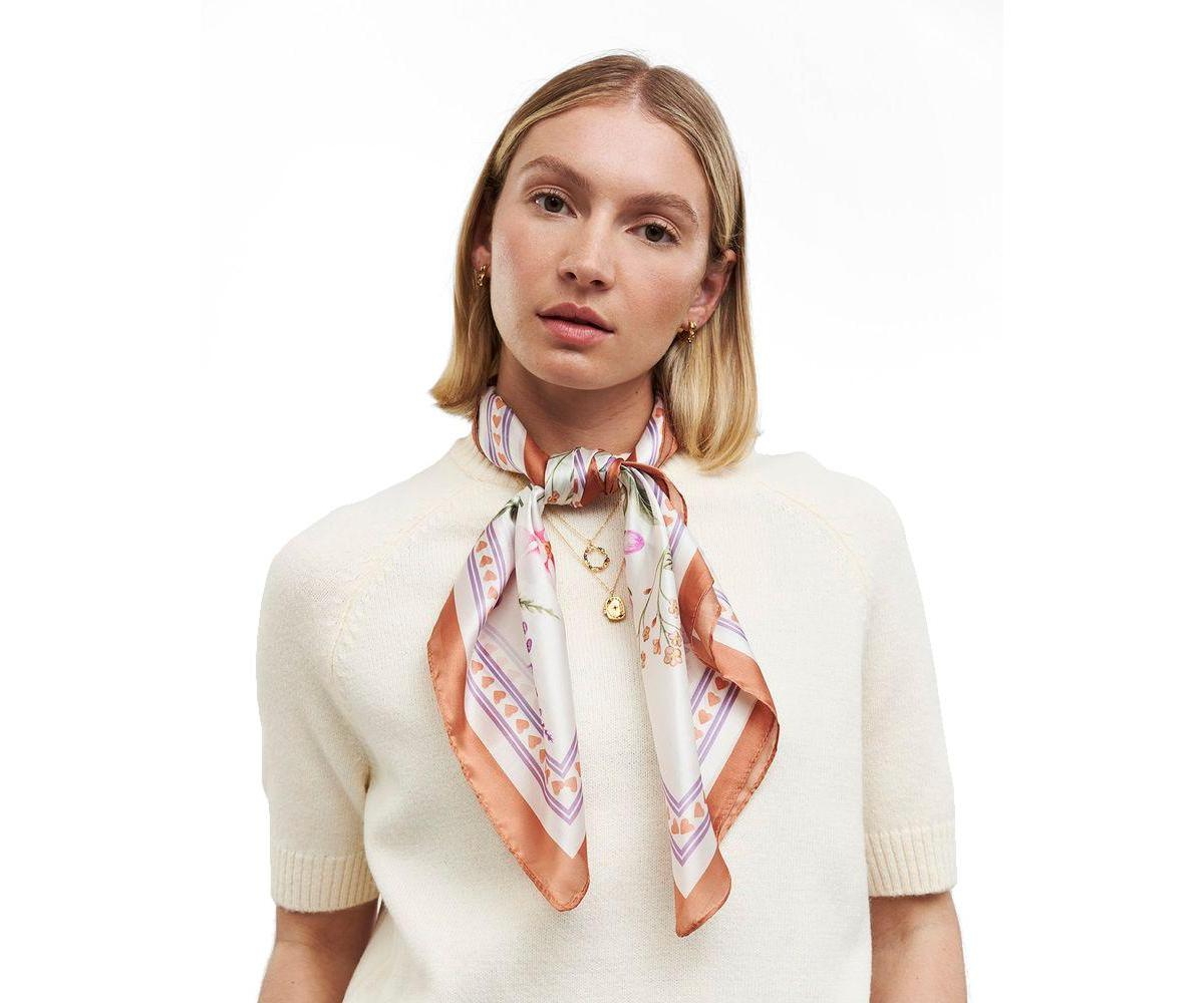 Click here for Fable England Womens Penelope Medium Square Scarf... prices