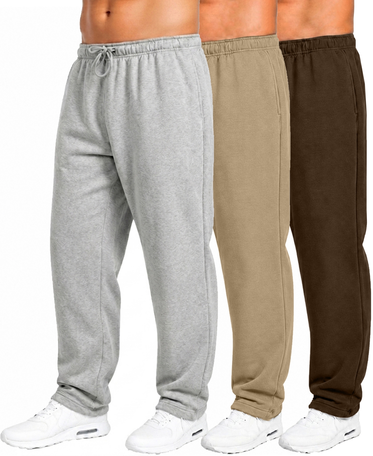 Click here for Q-Active Mens Classic Fleece Sweatpants  3-Pack -... prices