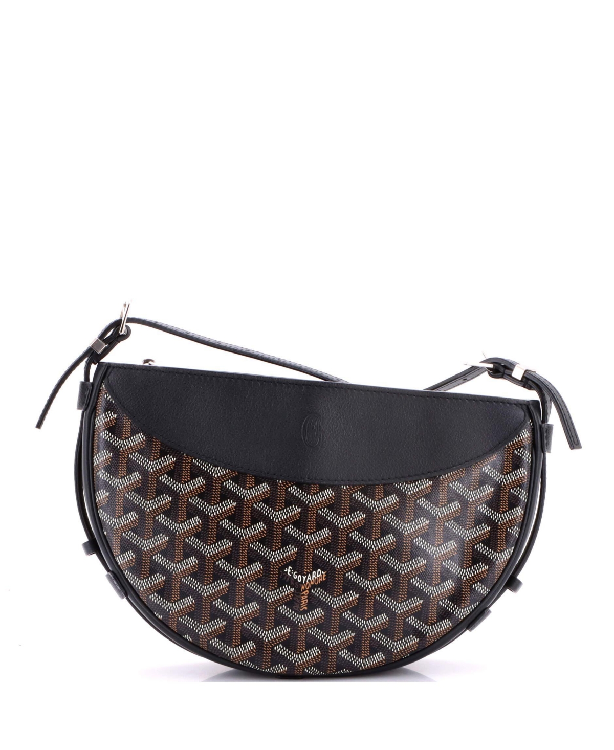 Click here for Pre-Owned Goyard Hirondelle Shoulder Bag Coated Ca... prices